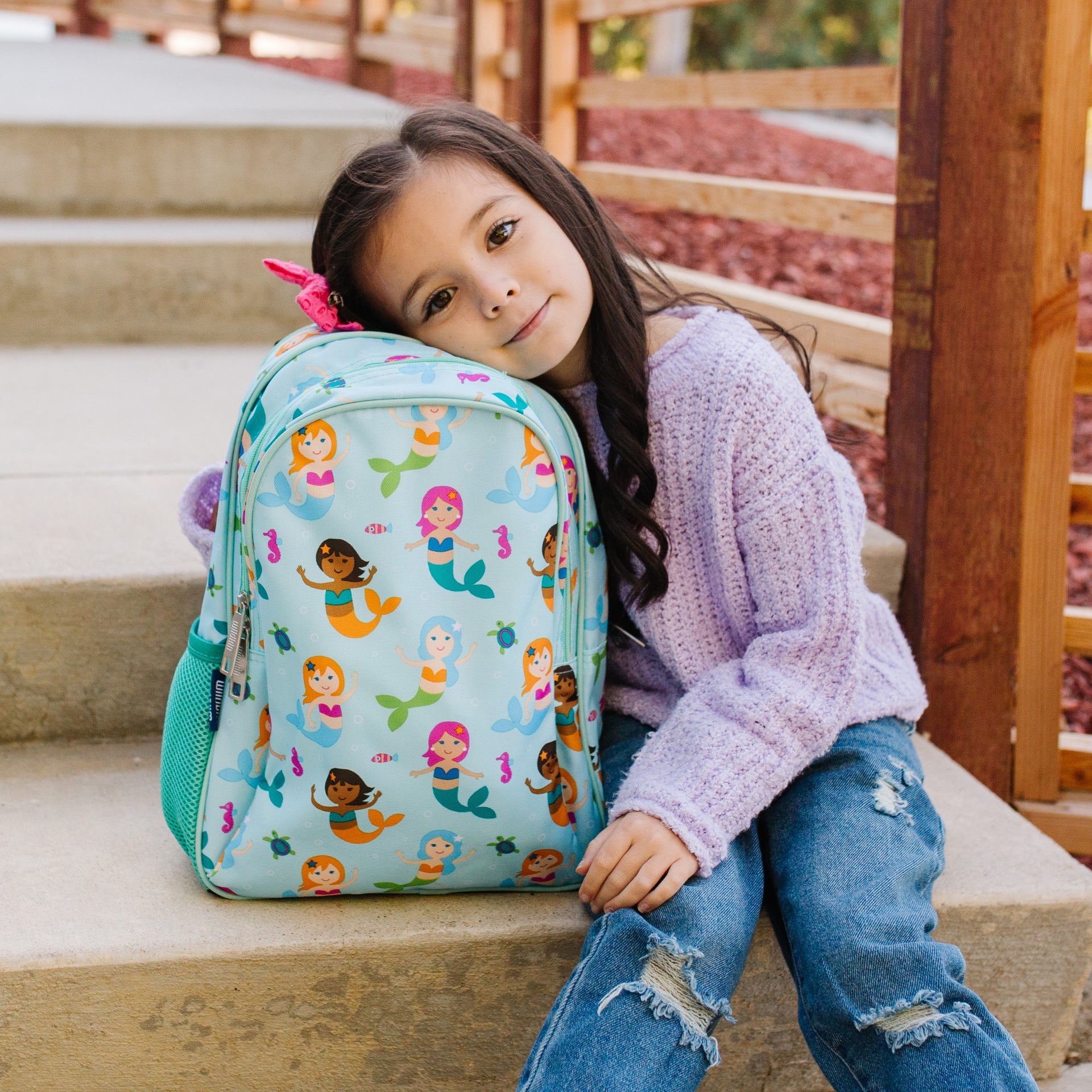 Wildkin 15 Inch Kids Backpack | School Backpacks - Mermaids