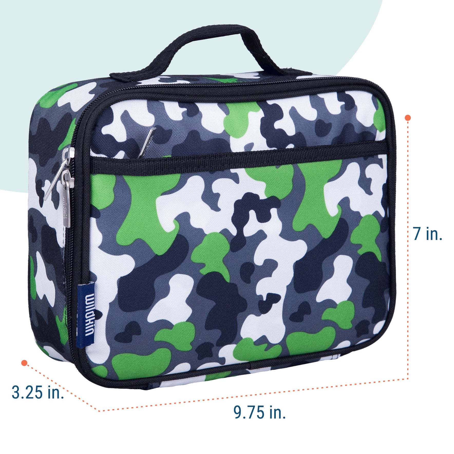 Green Camo Lunch Box – Wildkin