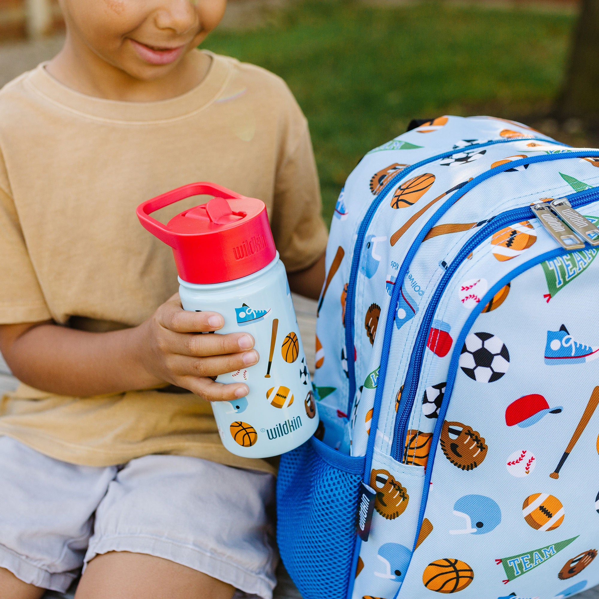 Wildkin 15 Inch Kids Backpack | School Backpacks - Game On